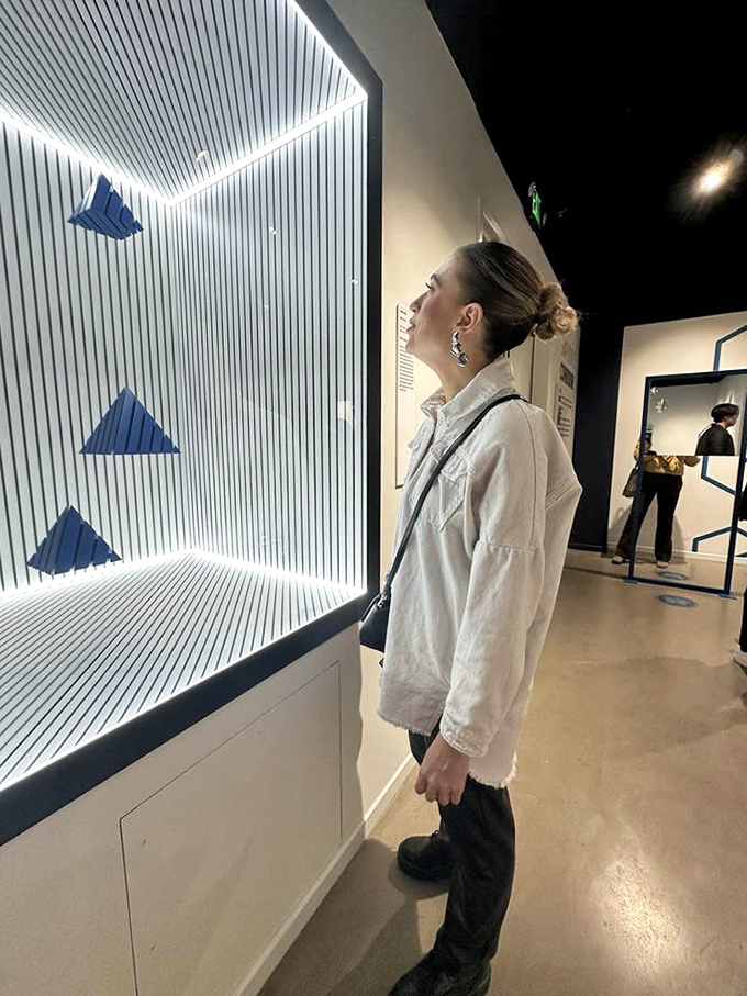 Optical illusions that draw you in for a closer look, proving that sometimes the most fascinating journeys happen standing perfectly still.