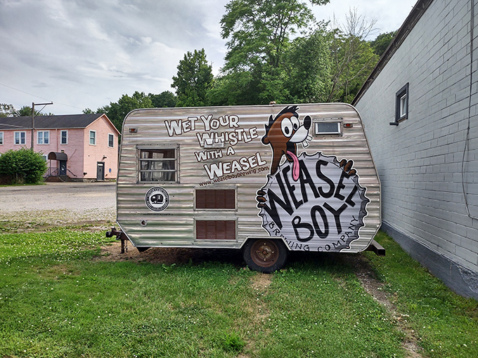 "Wet Your Whistle With A Weasel"&mdash;local craft beer with personality. Weasel Boy Brewing proves small towns can pour big flavor.