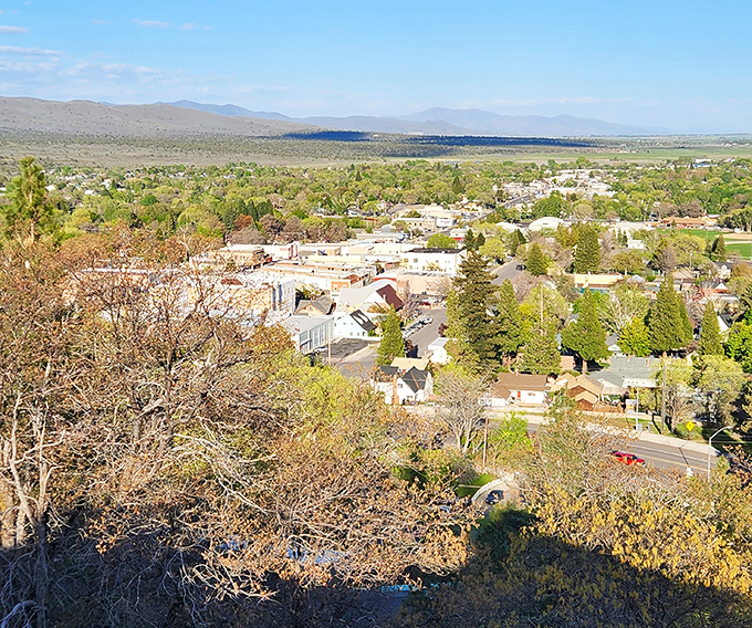 Bird's eye perfection! Susanville nestles into the landscape like a painting, surrounded by mountains that keep big-city stress at bay.