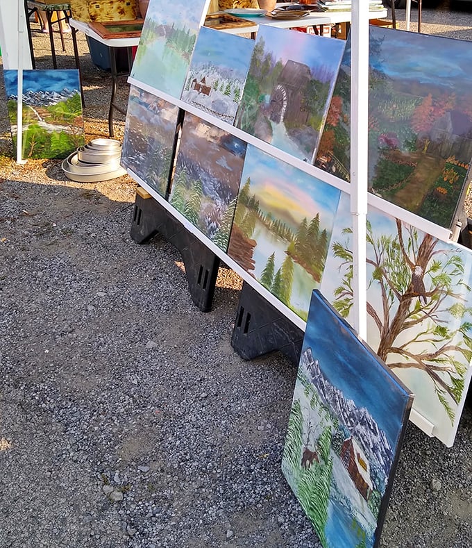 Handcrafted wooden treasures waiting for their forever homes. Each piece whispering, "Take me home and make your relatives jealous."