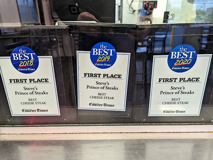 Awards that tell the story: When you're consistently voted "Best Cheesesteak," you're not just making sandwiches&mdash;you're making history.