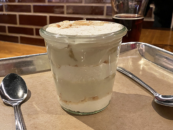 Banana pudding in a jar&mdash;because after a BBQ feast, you deserve dessert that doesn't require additional decision-making skills.