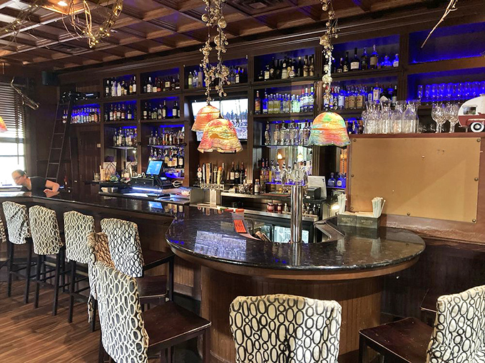 A bar that says, "Pull up a chair, we've got stories to share." Liquid hospitality in its most elegant form.