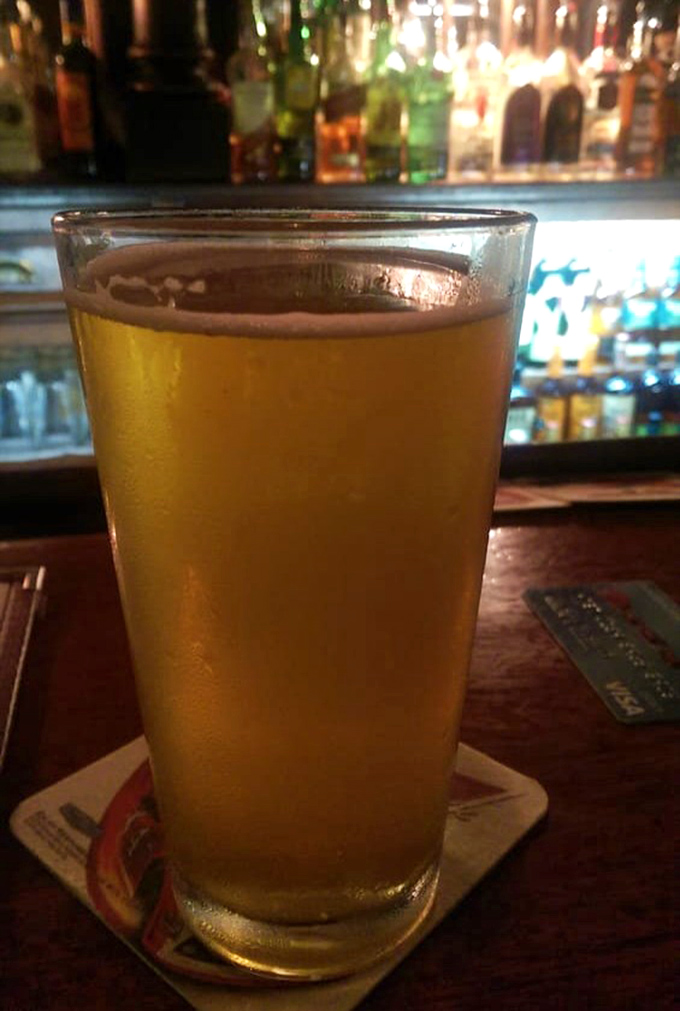 The perfect pour&mdash;golden, cold, and promising the kind of afternoon where time slows down just enough.