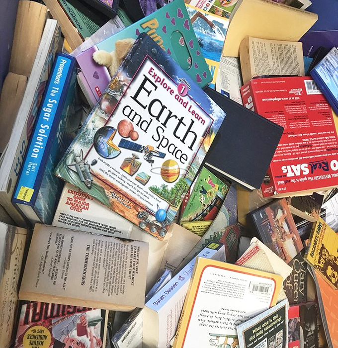 Literary treasures nestled among everyday reads. That childhood book you've been searching for might be hiding right here.