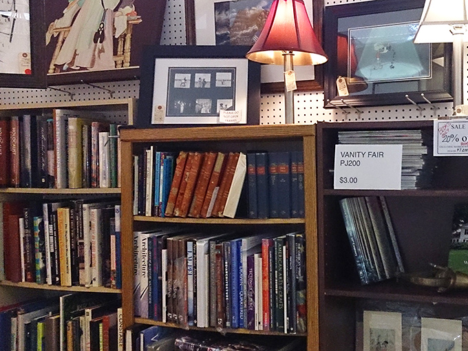 Books that have already been loved once, patiently waiting on shelves for someone new to fall into their worlds. 