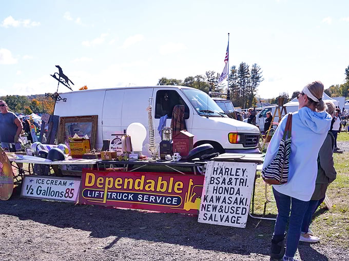One person's random collection becomes another's curated find. Signs from bygone businesses await new homes where they'll be conversation starters rather than advertisements.