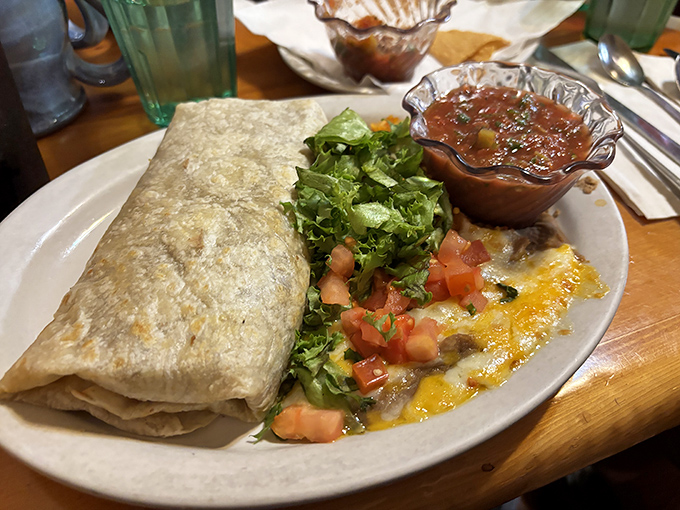 The breakfast burrito &ndash; where Southwestern tradition meets morning hunger in a tortilla-wrapped package of pure satisfaction.