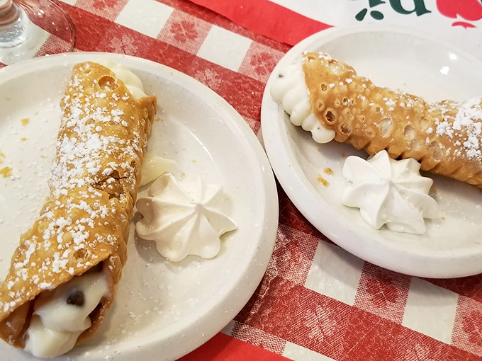 Cannoli that crack just right when you bite them, with creamy filling escaping from both ends&mdash;the proper way to end an Italian feast.