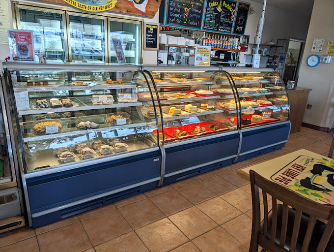 A treasure trove of treats awaits behind gleaming glass. This isn't just a display case&mdash;it's a portal to your happiest childhood memories.