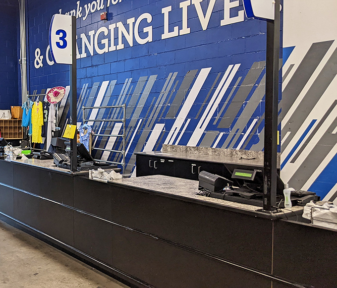 The checkout counter: where the thrill of the hunt culminates in that magical moment when your treasures officially become yours.