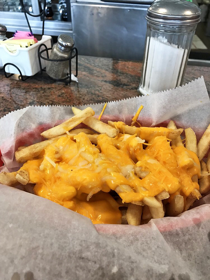 Cheese fries that don't pretend to be anything but what they are&mdash;a glorious, melty indulgence that makes no apologies for its simple perfection.