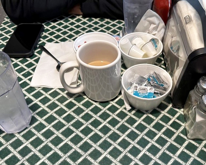 Sometimes the simplest breakfasts are the most satisfying&mdash;a fluffy omelet, creamy grits, and a biscuit that could win awards for "Most Likely to Disappear First."
