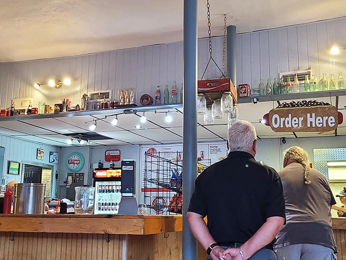 "Order Here" says the sign, but your stomach already made that decision the moment you walked through the door.