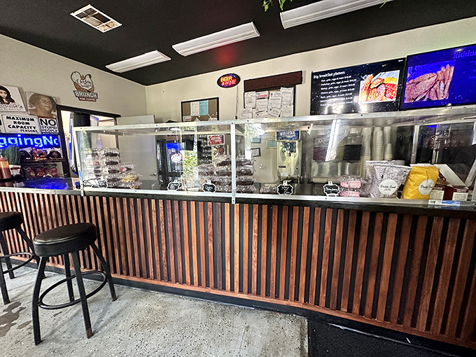 Where the magic happens. The counter view that makes waiting for your order feel like watching artists at work in their studio.