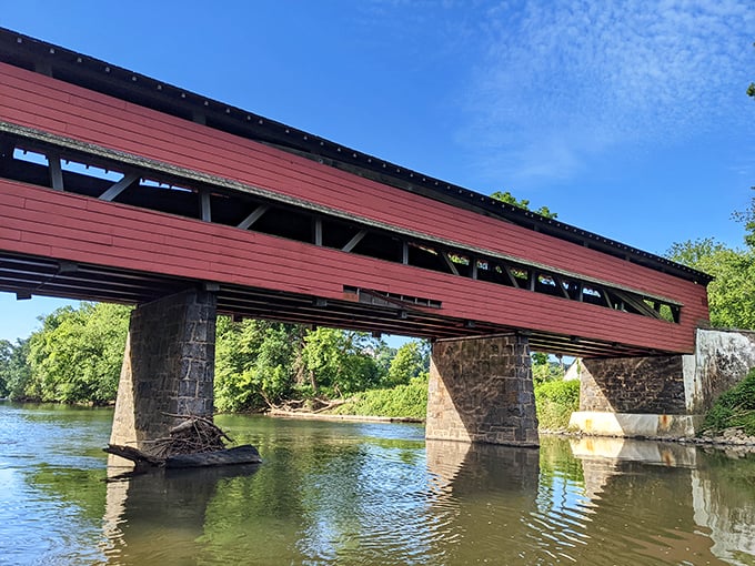 From the water, you can appreciate the bridge's sturdy stone foundations&mdash;the unsung heroes supporting nearly two centuries of crossings and conversations.
