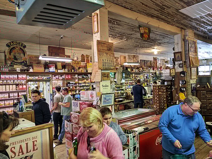 Customers browse with the unhurried pace of people who understand that shopping can be an experience rather than a task to complete before the parking meter expires.