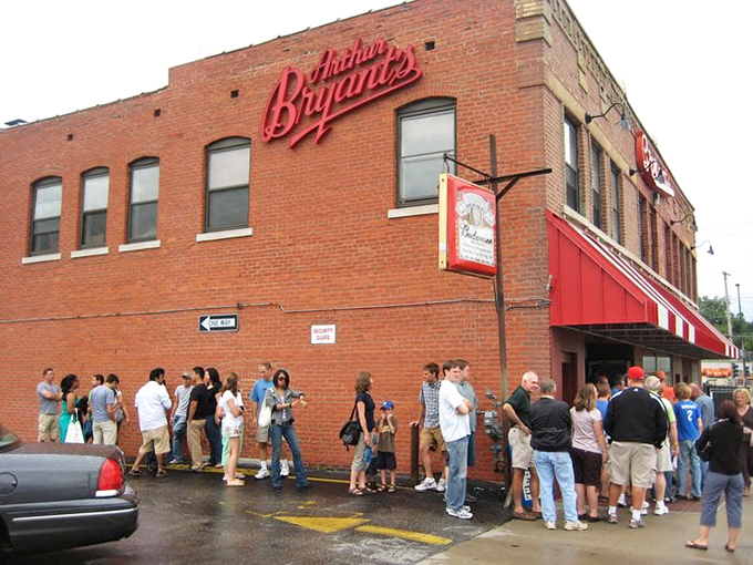 The line forms early and with good reason. These patient pilgrims know that greatness can't be rushed &ndash; neither the cooking nor the waiting.
