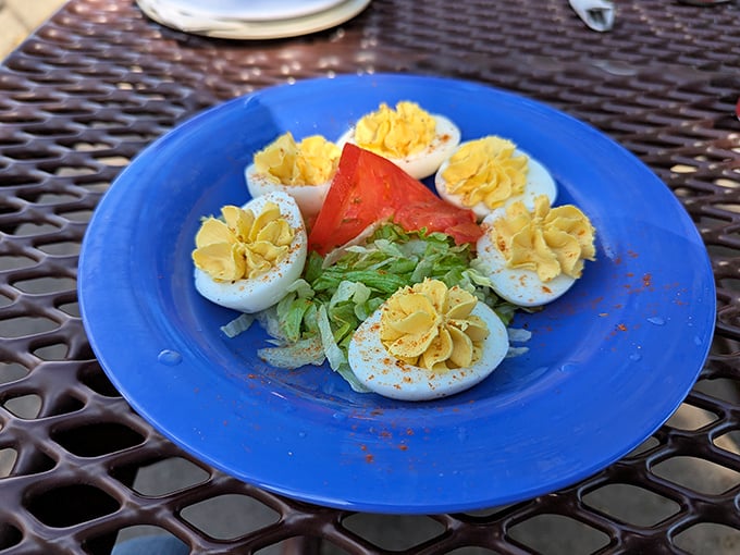These aren't your grandmother's deviled eggs—unless your grandmother was a culinary genius with a flair for presentation.