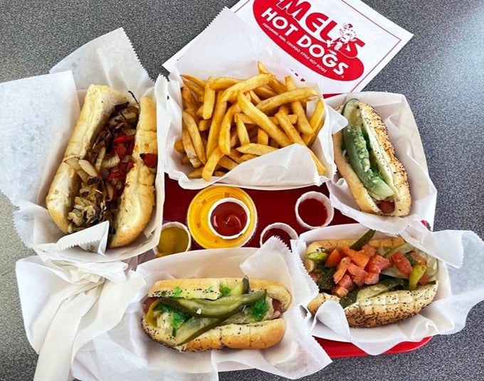 The full spread at Mel's is like a family reunion where everyone actually gets along &ndash; diverse offerings united by quality and tradition.