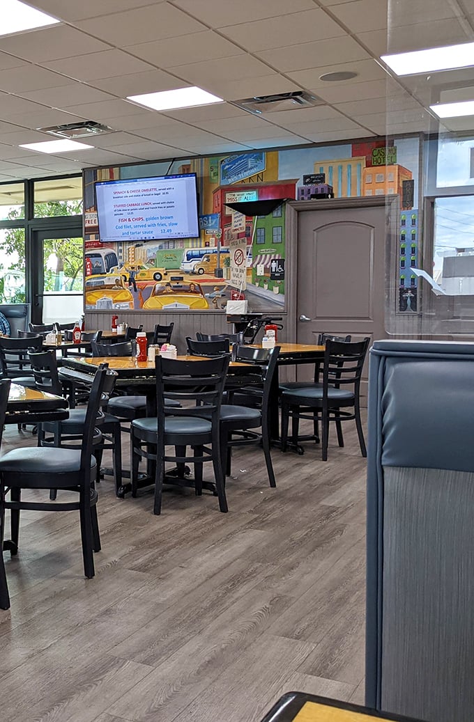 The dining room&mdash;where strangers become friends united by the universal language of "mmm" and "you've got to try this."