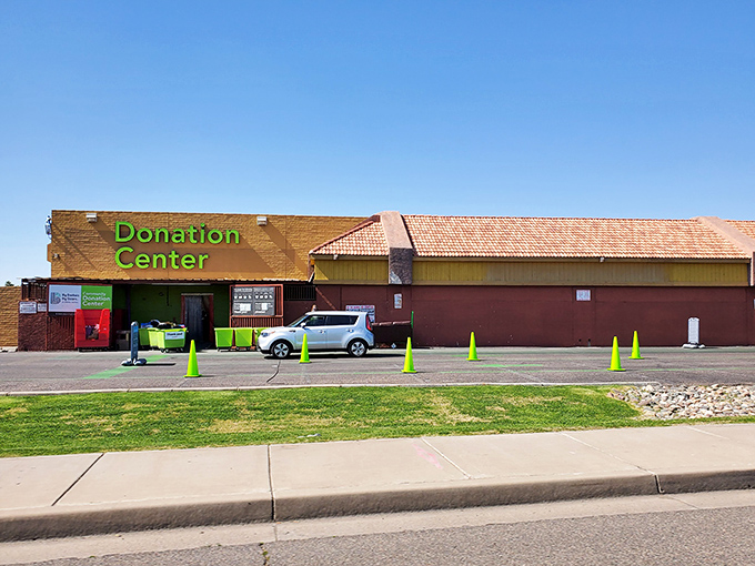 The Donation Center &ndash; where the circle of thrift begins. Today's donations become tomorrow's treasures in this sustainable shopping ecosystem.