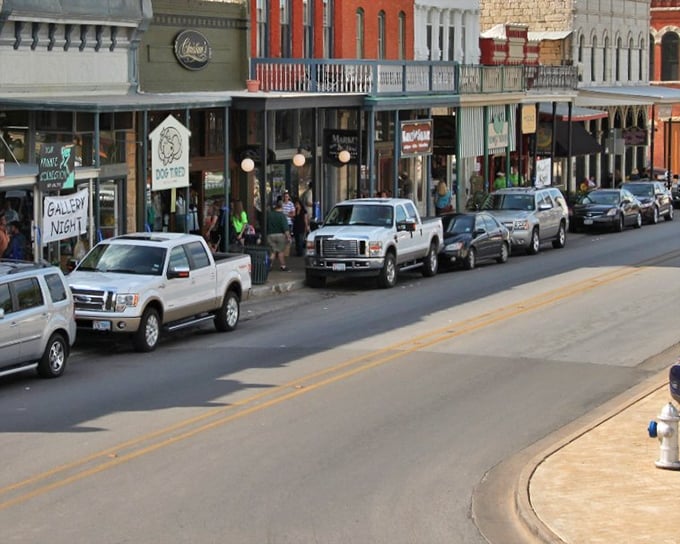 Gallery Night brings Granbury's downtown to life with art enthusiasts and evening strollers enjoying the perfect blend of culture and small-town hospitality.