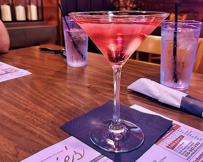 A perfectly crafted martini &ndash; the civilized way to begin your steakhouse adventure. Cold, crisp, and just strong enough to enhance the anticipation.