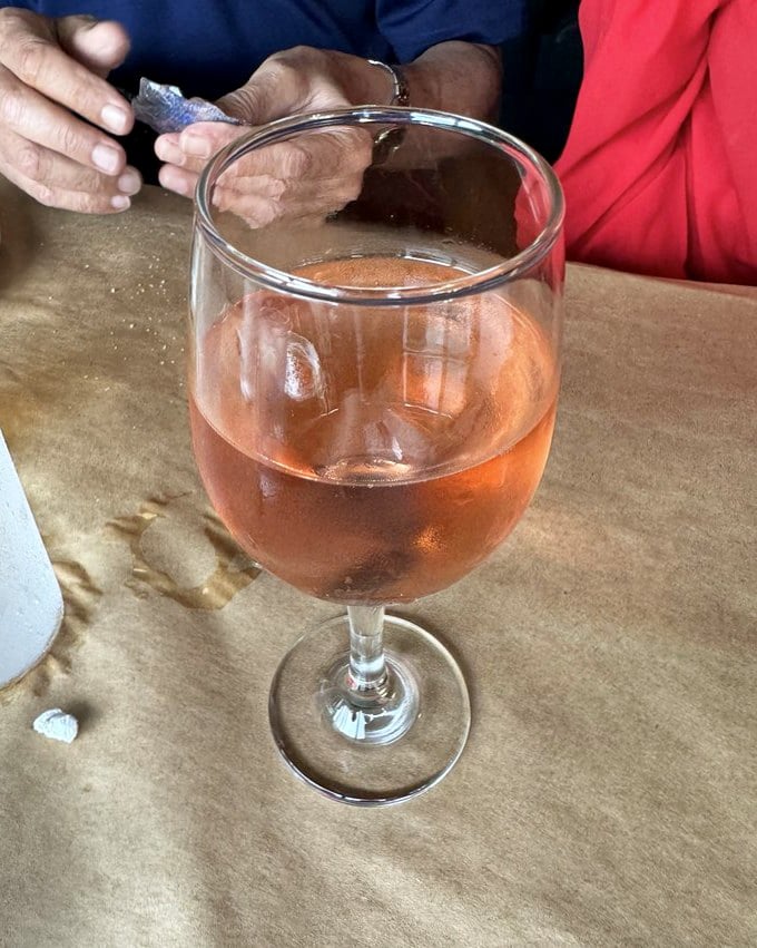 That ros&eacute; wine glass holds more than a drink; it holds the promise of a perfect afternoon.