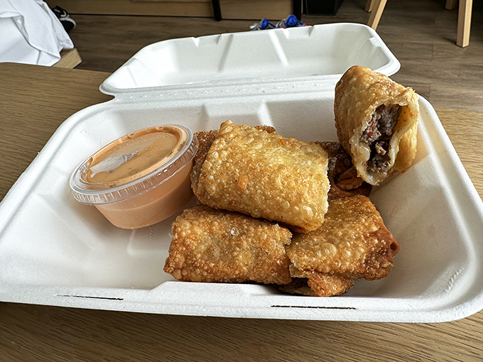 Cheesesteak egg rolls: Philadelphia's favorite sandwich gets an Asian-inspired makeover that somehow feels both rebellious and inevitable.