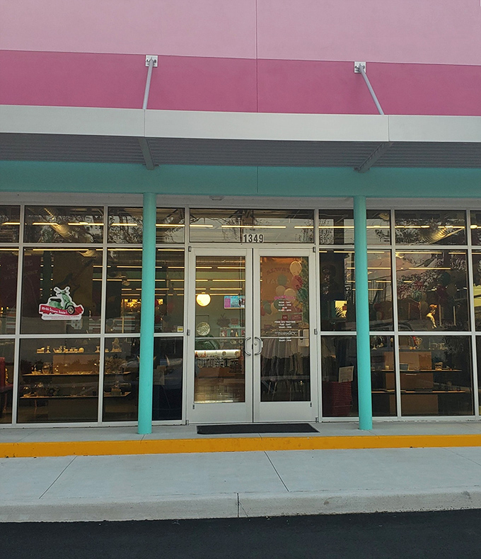 The gateway to thrifting paradise. These doors have welcomed thousands of hopeful hunters and seen them leave with arms full of newfound treasures.