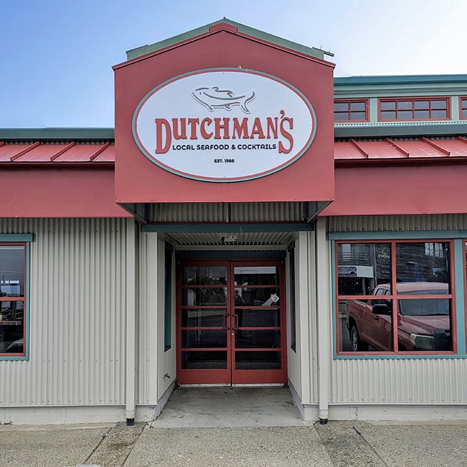 The entrance promises no pretension, just honest seafood that speaks for itself&mdash;the culinary equivalent of "what you see is what you get."