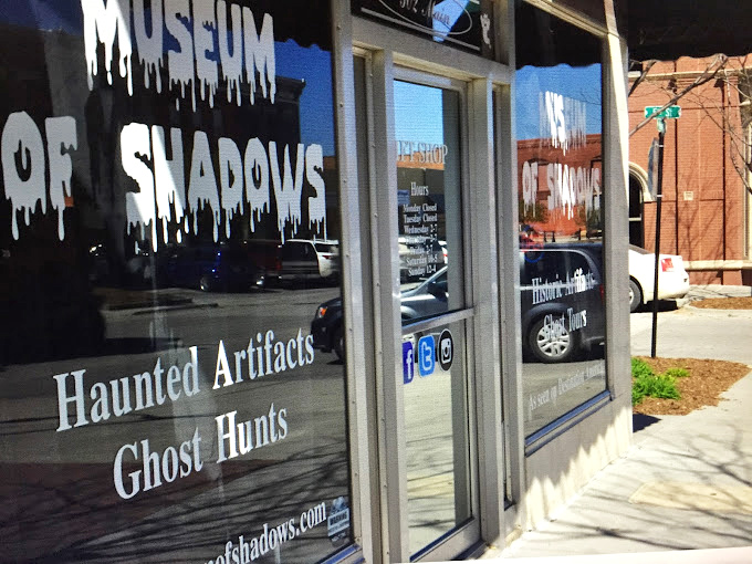 The entrance promises three things: haunted artifacts, ghost hunts, and the distinct possibility you'll sleep with the lights on tonight.