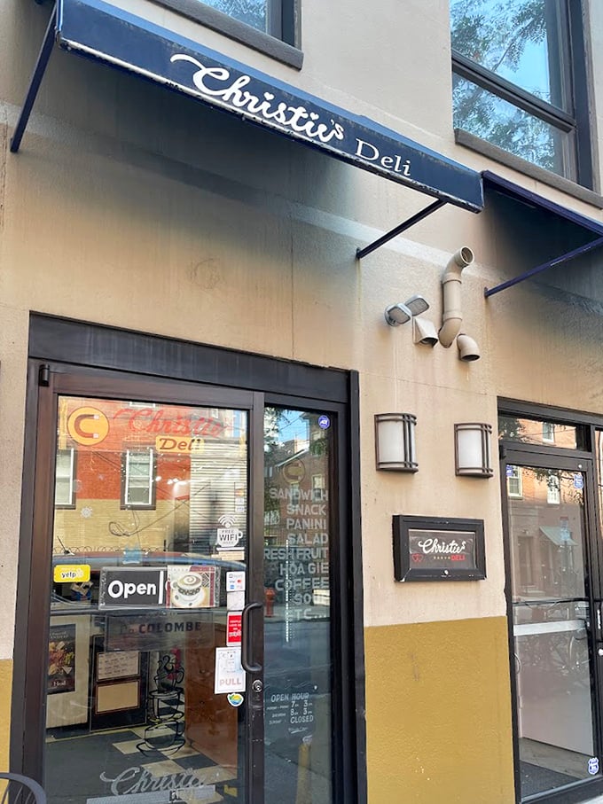 The entrance to Christie's Deli isn't just a doorway&mdash;it's a portal to sandwich nirvana, where Philadelphia's hungry masses find delicious salvation.