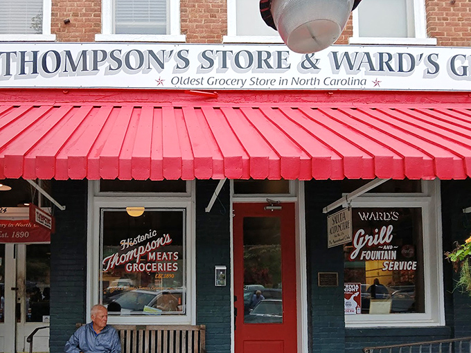 The entrance to Ward's Grill promises more than just a meal&mdash;it's a portal to an experience increasingly rare in our homogenized world of chain restaurants.