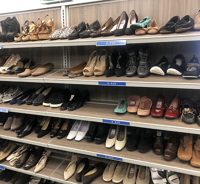 Shoe department dreams! From practical flats to party-ready heels, these pre-loved footwear options are ready to walk into your wardrobe.
