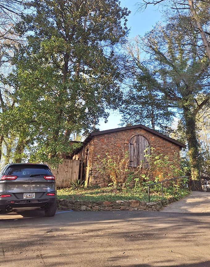 Approaching The Peddler feels like discovering a secret&mdash;a stone cottage hiding in plain sight, promising memorable meals under a canopy of trees.