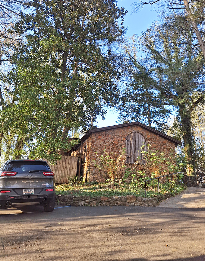 Approaching The Peddler feels like discovering a secret&mdash;a stone cottage hiding in plain sight, promising memorable meals under a canopy of trees.