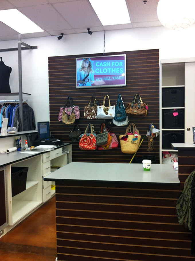 "Cash for Clothes" isn't just a slogan—it's how this fashion ecosystem sustains itself through buying and selling gently-used treasures.