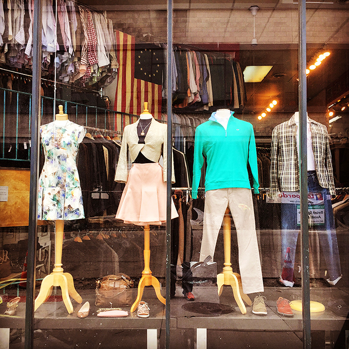 The window display works harder than a Broadway understudy, showcasing seasonal treasures that stop pedestrians in their tracks.