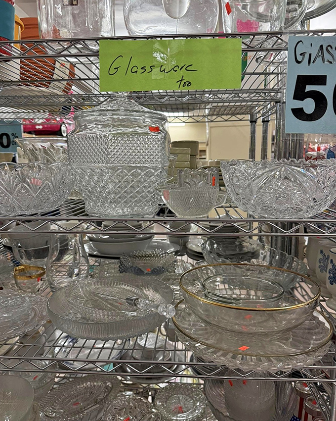 Crystal and glassware that would make your grandmother proud. Entertaining gets elegant without the heirloom anxiety or boutique prices.