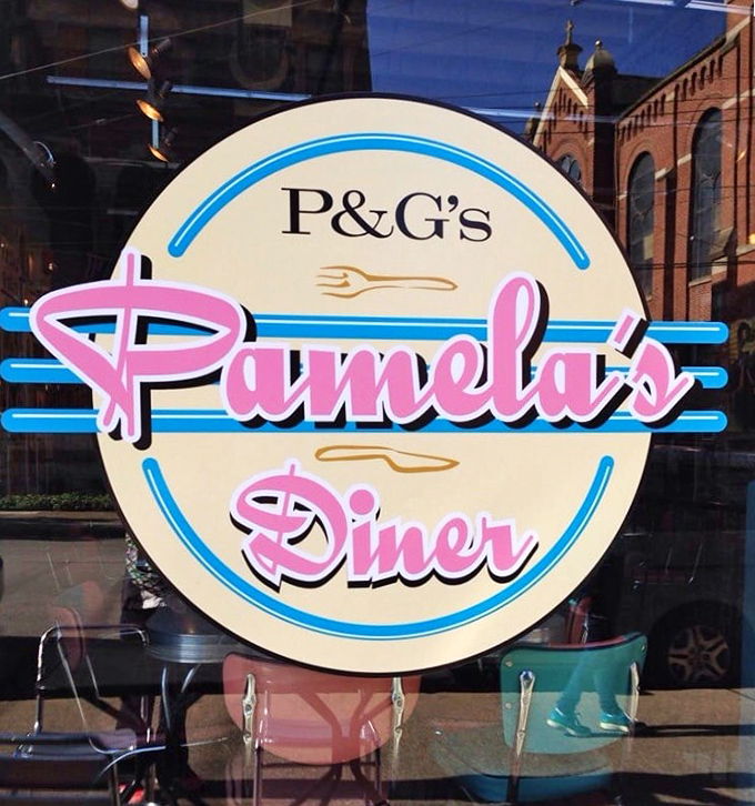 The logo says it all&mdash;P&G's Pamela's Diner, where breakfast isn't just a meal, it's practically a Pittsburgh religion.