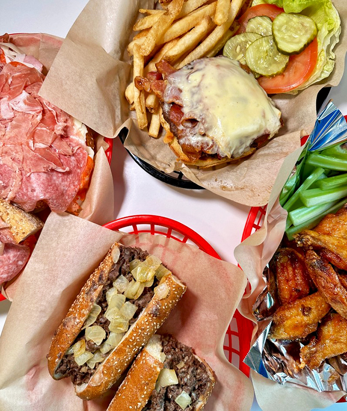 This feast represents everything right about American comfort food: generous, delicious, and completely satisfying.