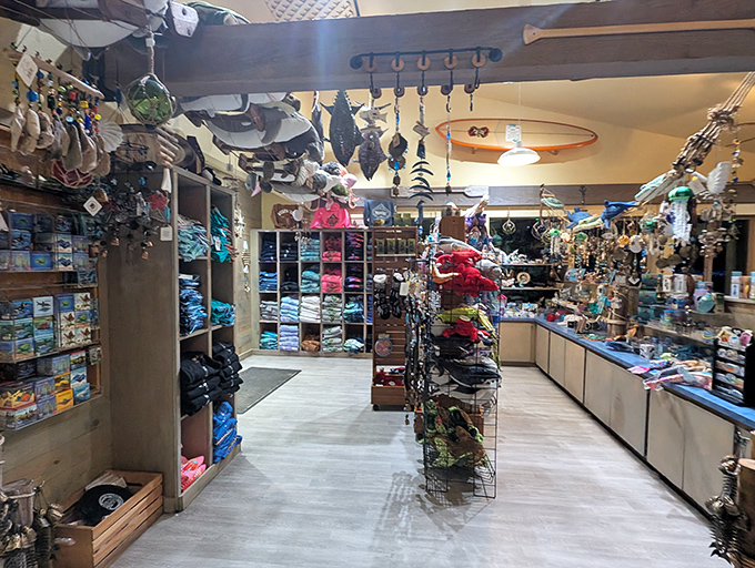 A nautical shopping paradise where you can buy everything except what you really want &ndash; the recipe for that incredible chowder.