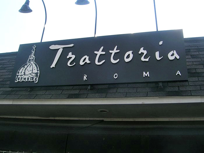 That iconic sign that promises authentic Italian flavors – a beacon of culinary delight in Columbus's Grandview neighborhood.