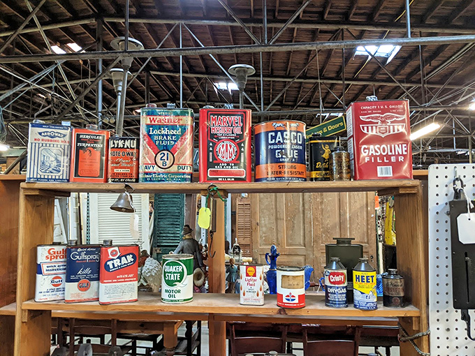 The tin can collection that makes you realize your recycling bin might actually be filled with future collectibles. Who knew?