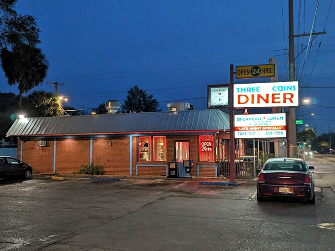 The outdoor seating area doesn't need fancy umbrellas or string lights&mdash;just honest food and Florida sunshine create the perfect ambiance.