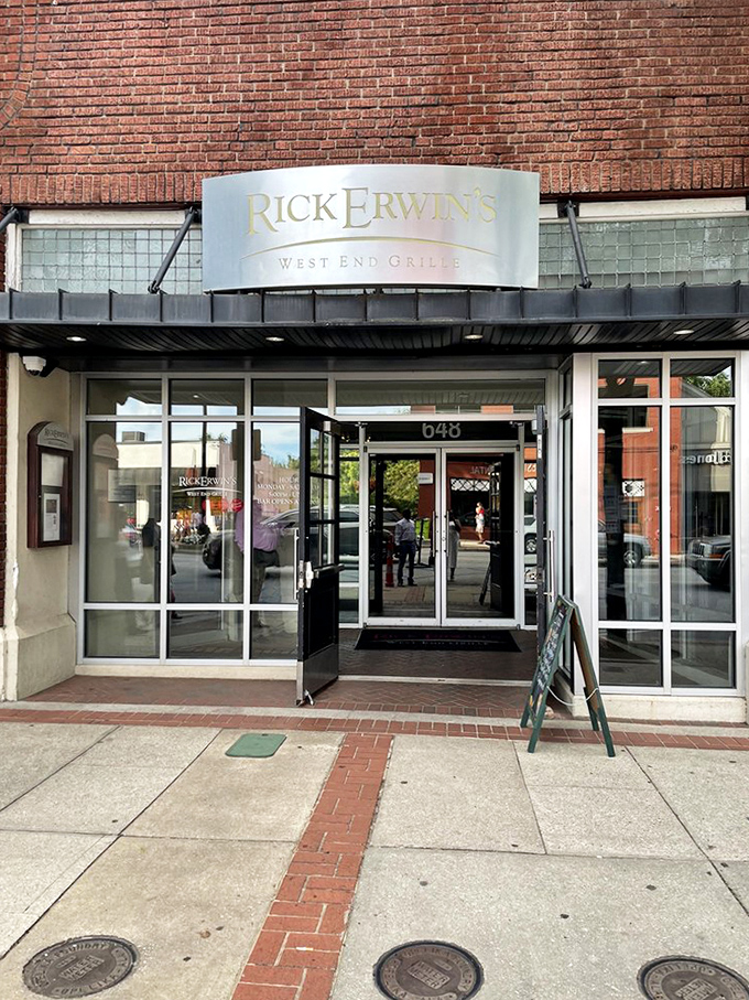 The entrance says "yes, you've arrived at the right place" with the confidence of somewhere that knows exactly what it's doing.