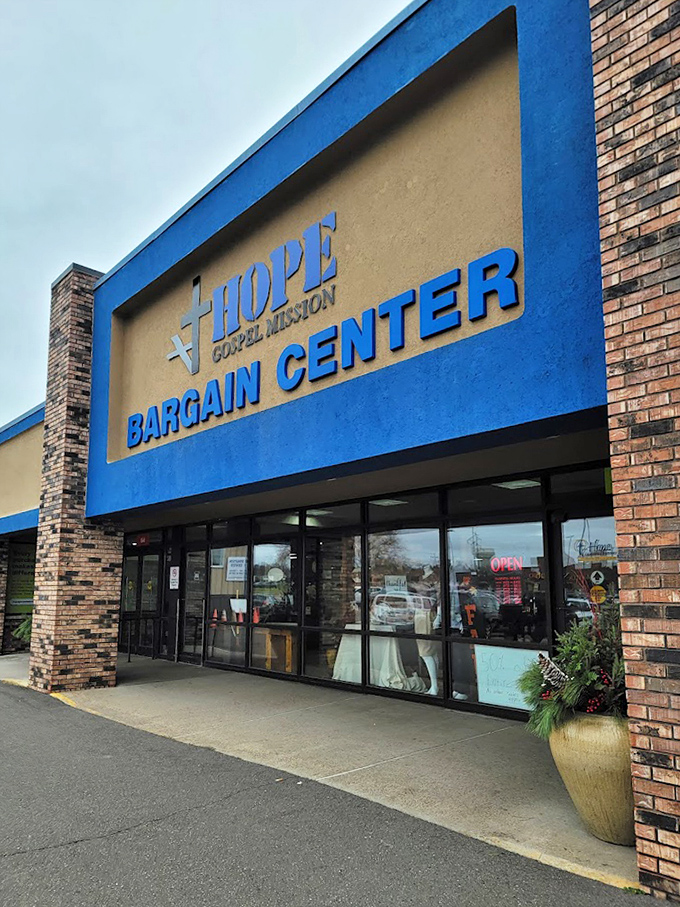 The iconic blue signage welcomes visitors with a promise&mdash;behind these doors, the thrill of the hunt meets the satisfaction of the bargain.