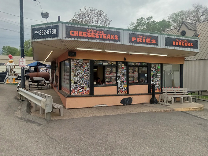 A glimpse of the smoking equipment reveals where the magic happens. Like peeking behind the curtain at a magic show, except the illusion is deliciously real.